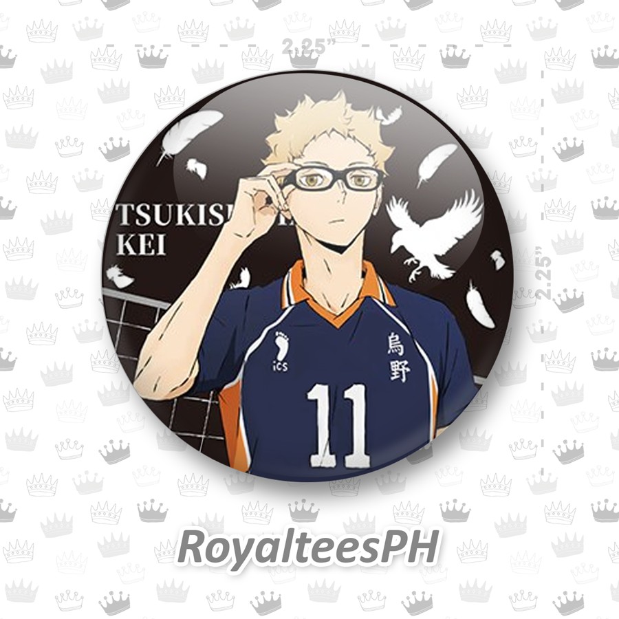 Haikyuu Fan-made Anime Button Pins Batch 5 | Shopee Philippines