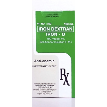 Iron-D (Iron Dextran) 100mL | Shopee Philippines