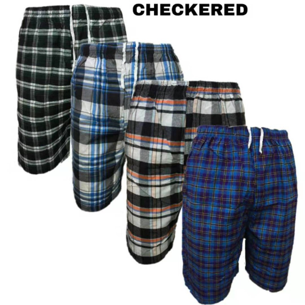 Blue Rae Fashion Men's Checkered Shorts Random Colors (ASSORTED/NEW ...