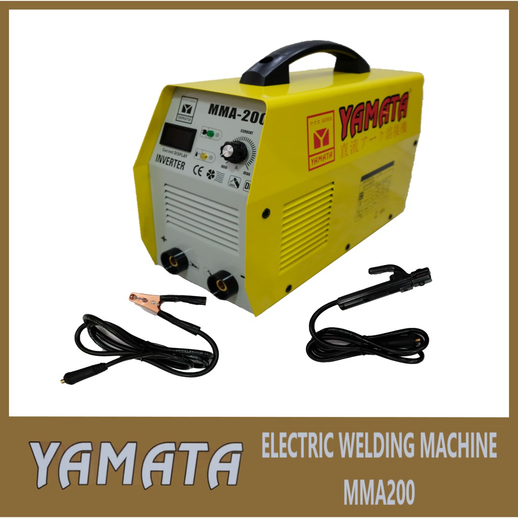 Yamata Electric Welding Machine Inverter MMA200 Original Authentic ...