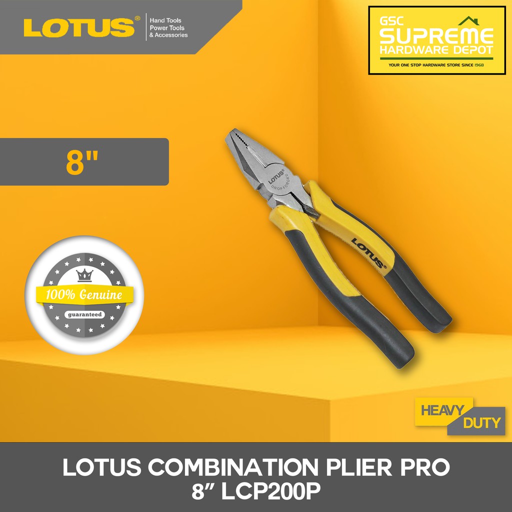 Lotus Combination Pliers Pro 7" / 8" | Shopee Philippines