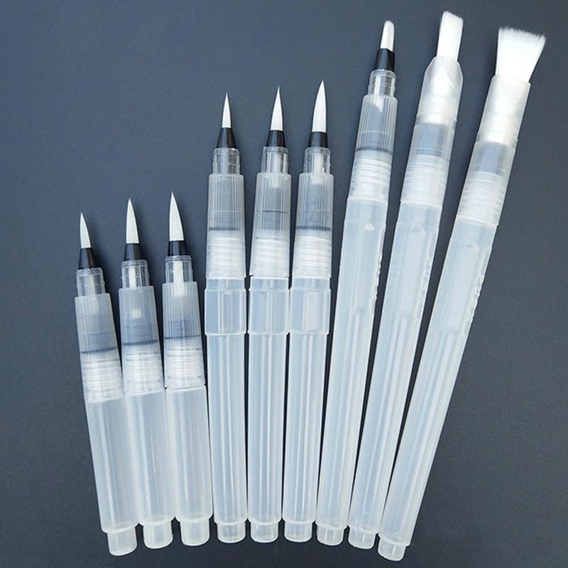 Refillable Paint Brush Water Color Brush Soft Watercolor Brush Ink Pen ...
