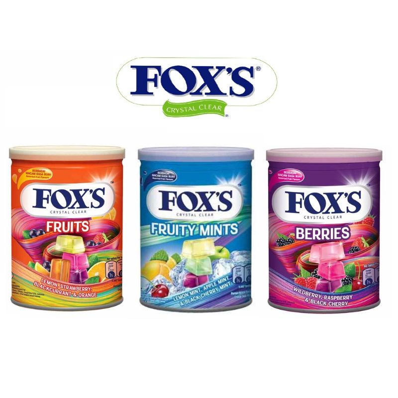 Fox's Canned Candy 180gr | Shopee Philippines