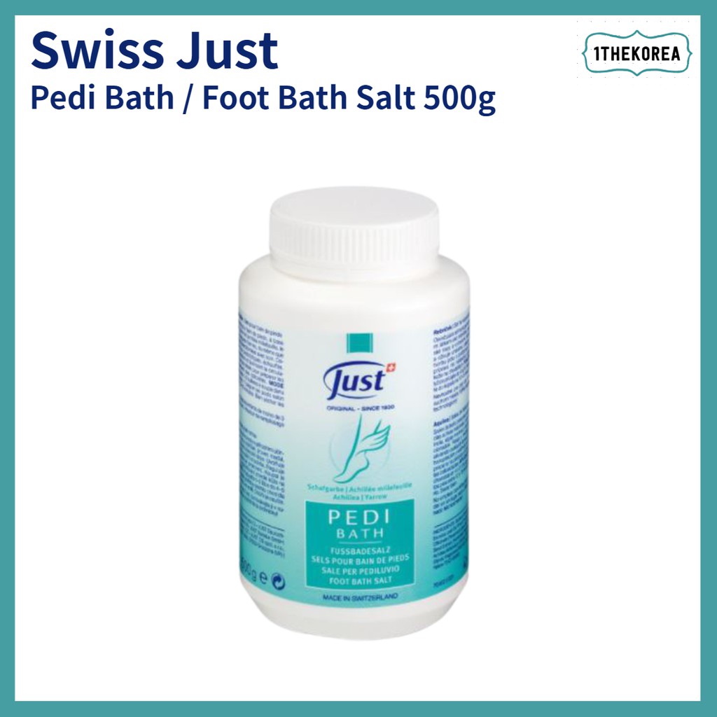 Swiss Just Pedi Salt / Foot Bath Salt 500g personal care | Shopee ...