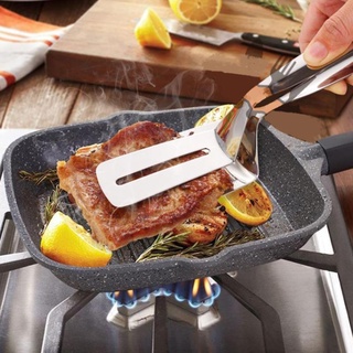 Meat tongs and flippers, fried fish tongs, egg frying shovels, large ...