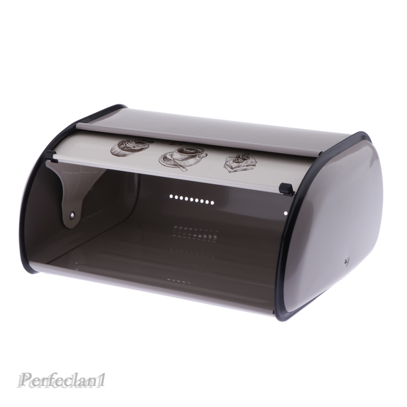 home lifeVintage Style Bread Bin Kitchen Food Storage Container Box ...