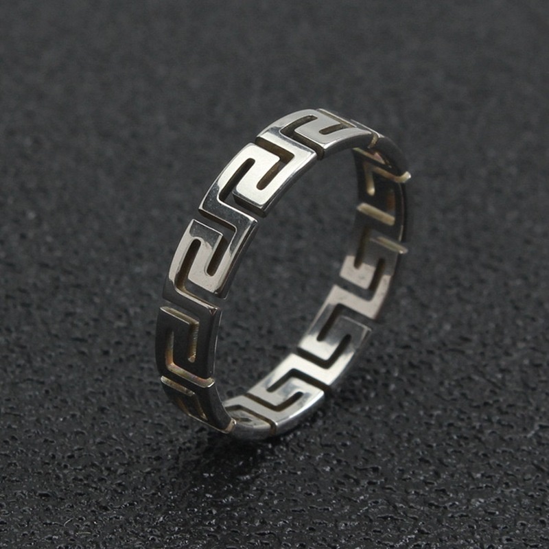 Brand new stainless steel wall decorative pattern ring,simple style ...