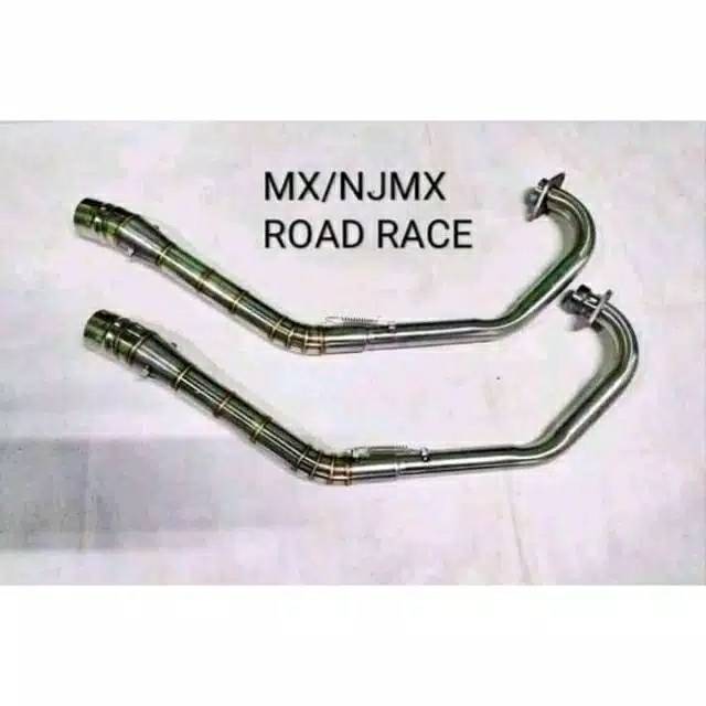 Racing only road race Exhaust Pipe For jupiter mx old And mx new ...