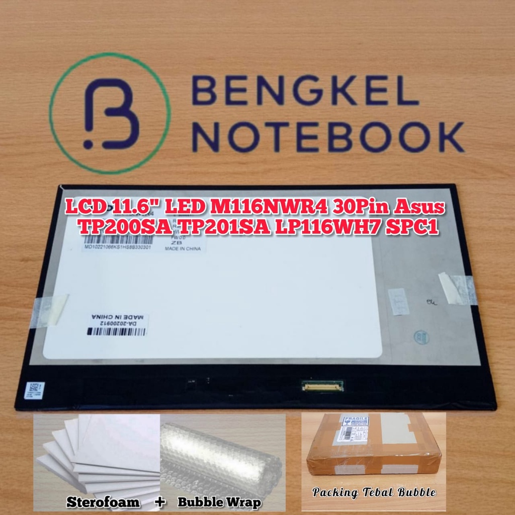 LCD 11.6" LED M116NWR4 30Pin Asus E203 E203NA E203NAH Transformer Book ...