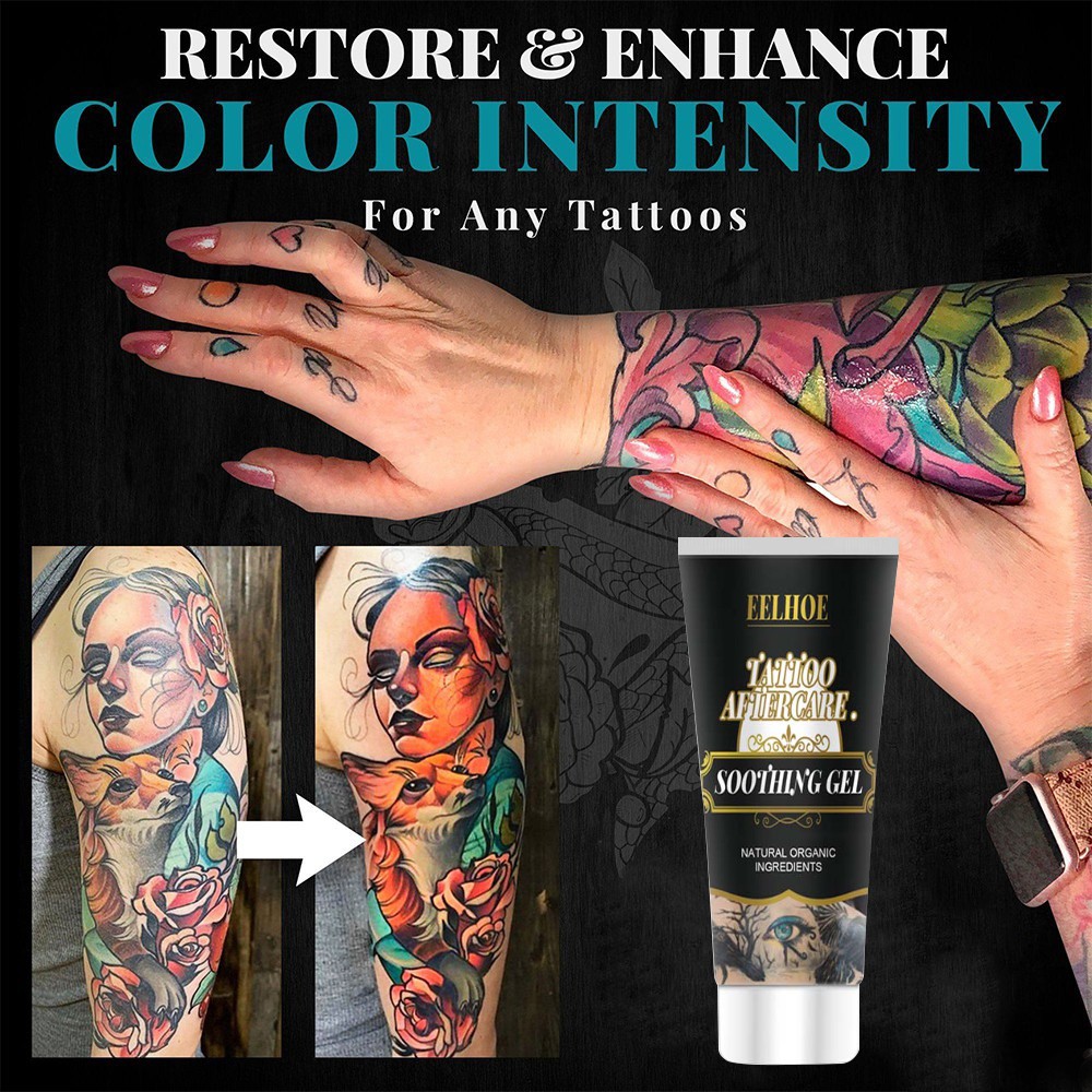 Tattoo repair cream. Anti-itch, repair tattoo, brighten tattoo, reduce ...