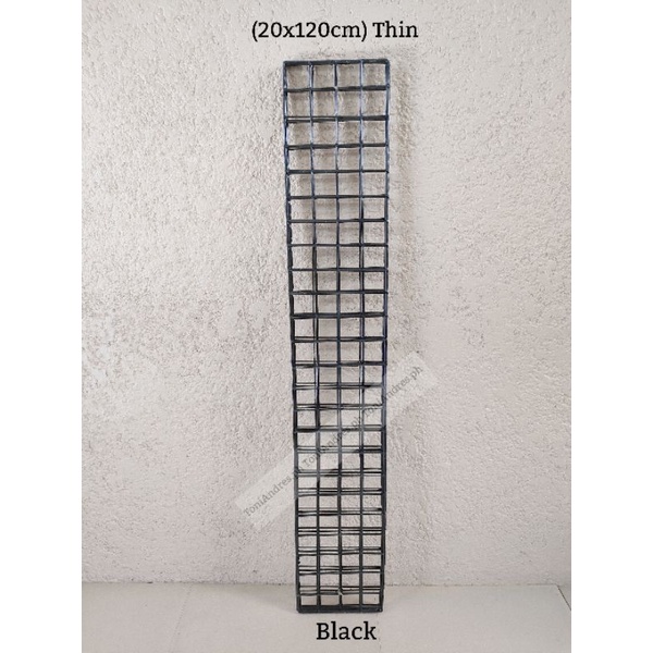 (20x120cm) Wire Mesh Panel Hanging Display Gridwall Metal Wall ...