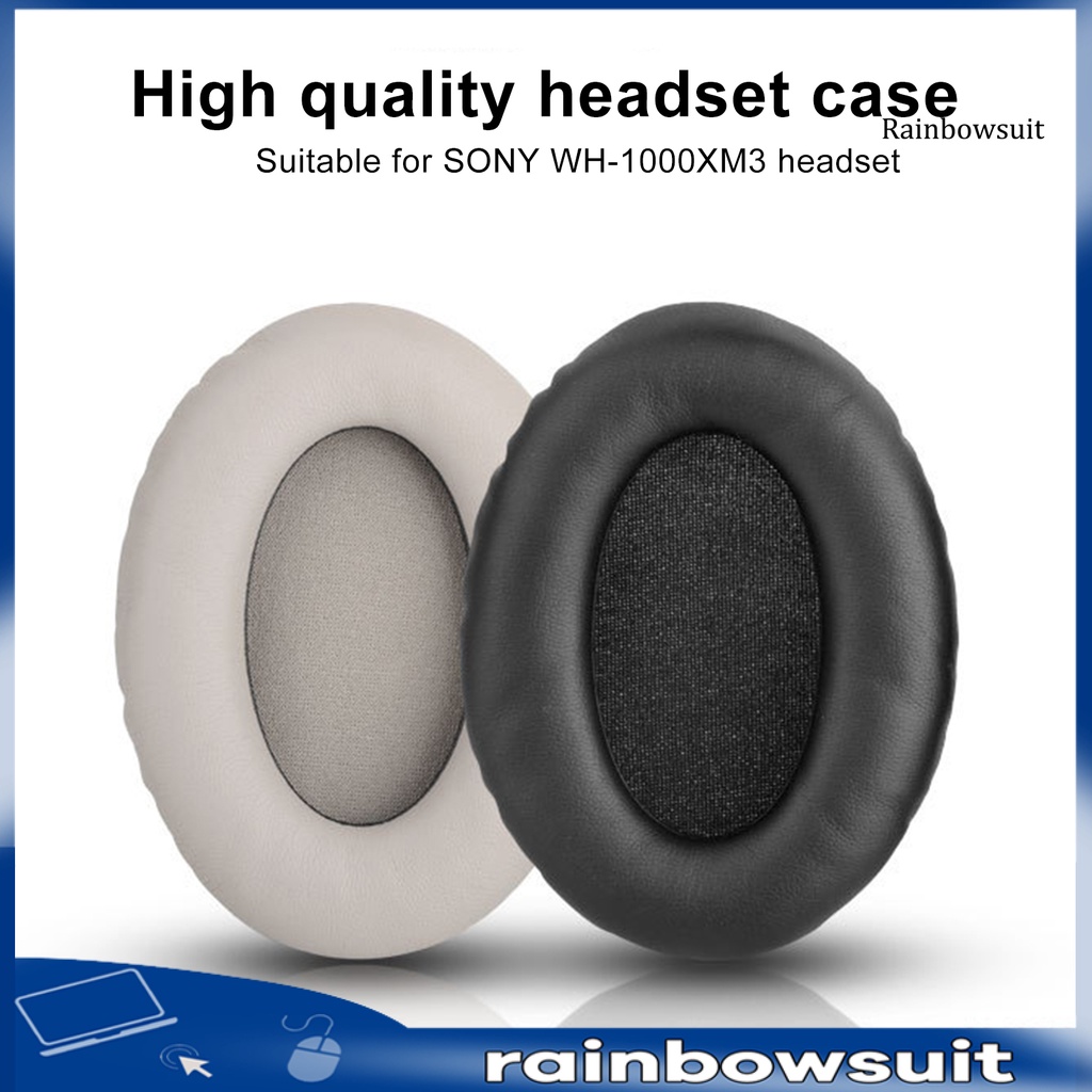 RB 2Pcs Sponge Ear Cushion Pads Earpad Replacement for Sony WH-1000XM3 ...