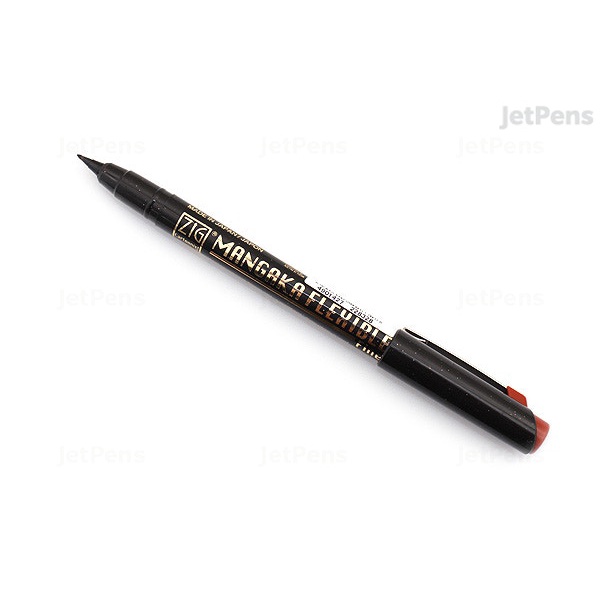 Zig Kuretake Cartoonist Mangaka Flexible Pen – Medium – Sepia | Shopee ...