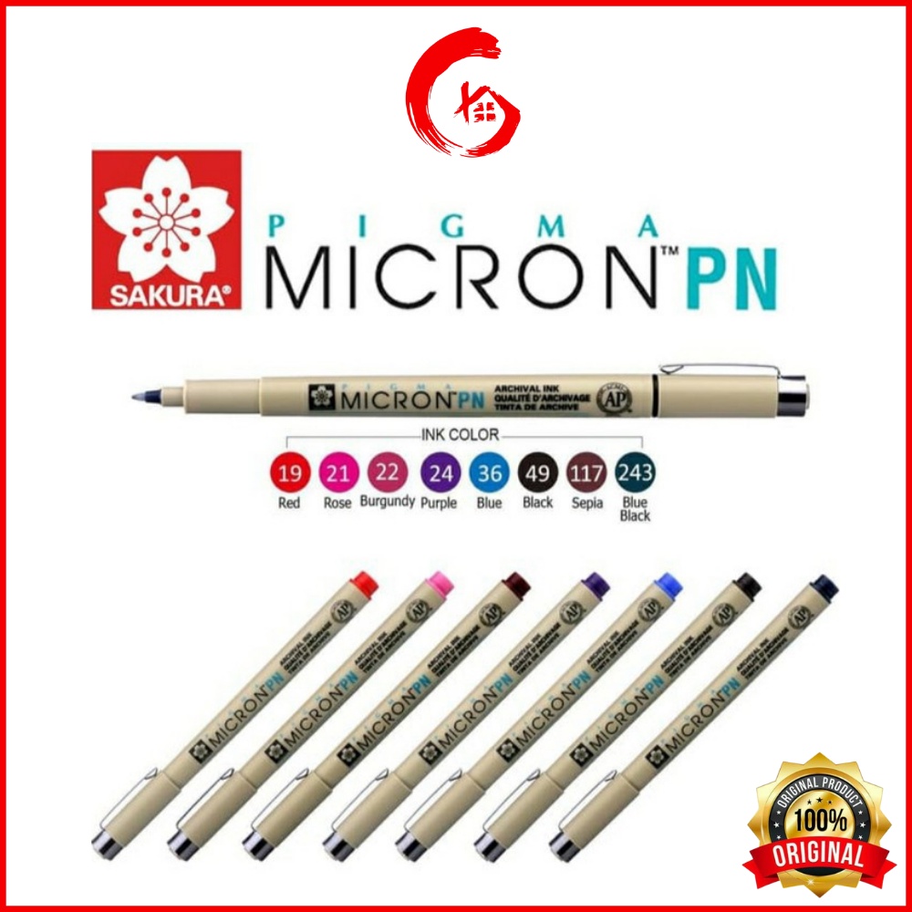 Sakura PIGMA MICRON PEN PN (Plastic Nib) | Shopee Philippines