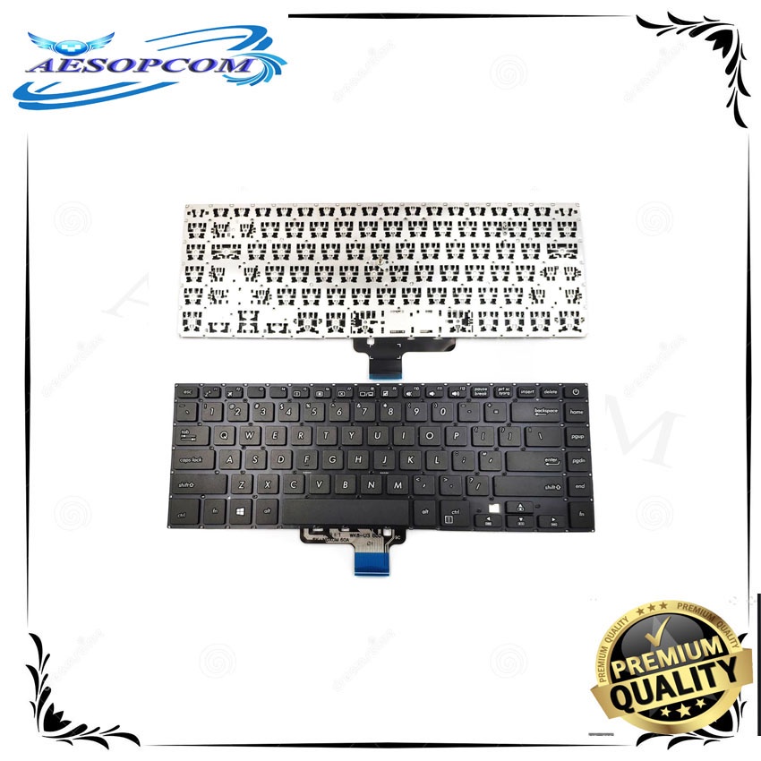 Laptop Keyboard for Asus VivoBook S15 S510 S510U S510UA S510UA-DS51 ...