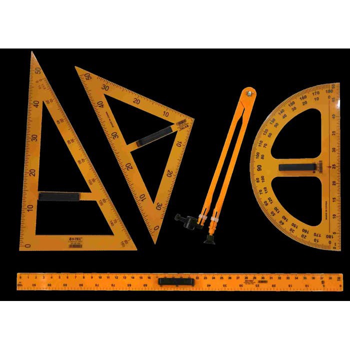 Large plastic blackboard whiteboard unit protractor | Shopee Philippines