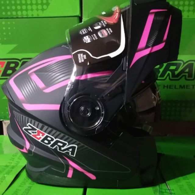 Zebra Modular Dual Visor (with Back lights) | Shopee Philippines