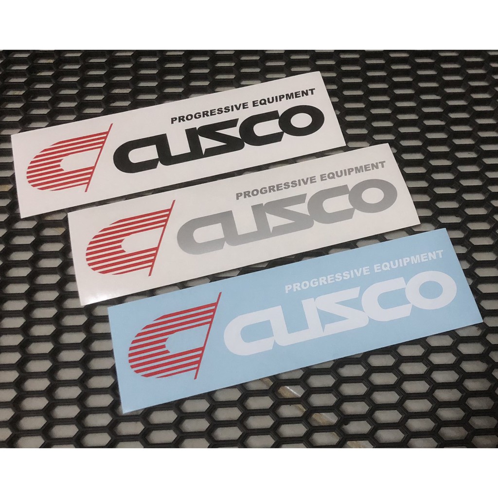 Cusco Sticker Non-Reflective Oracal Die-Cut Car Styling Stickers ...