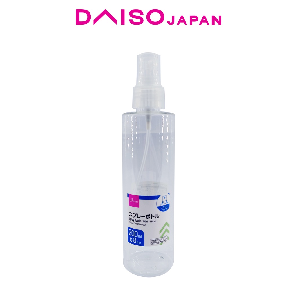 Daiso Clear Spray Bottle (200ml) | Shopee Philippines