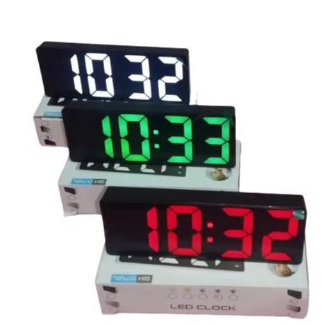 MINI DIGITAL LED CLOCK ( 6" ) | Shopee Philippines