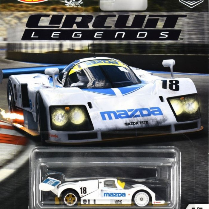 Hot Wheels Circuit Legends Mazda 787B car culture Tires hotwheels ...