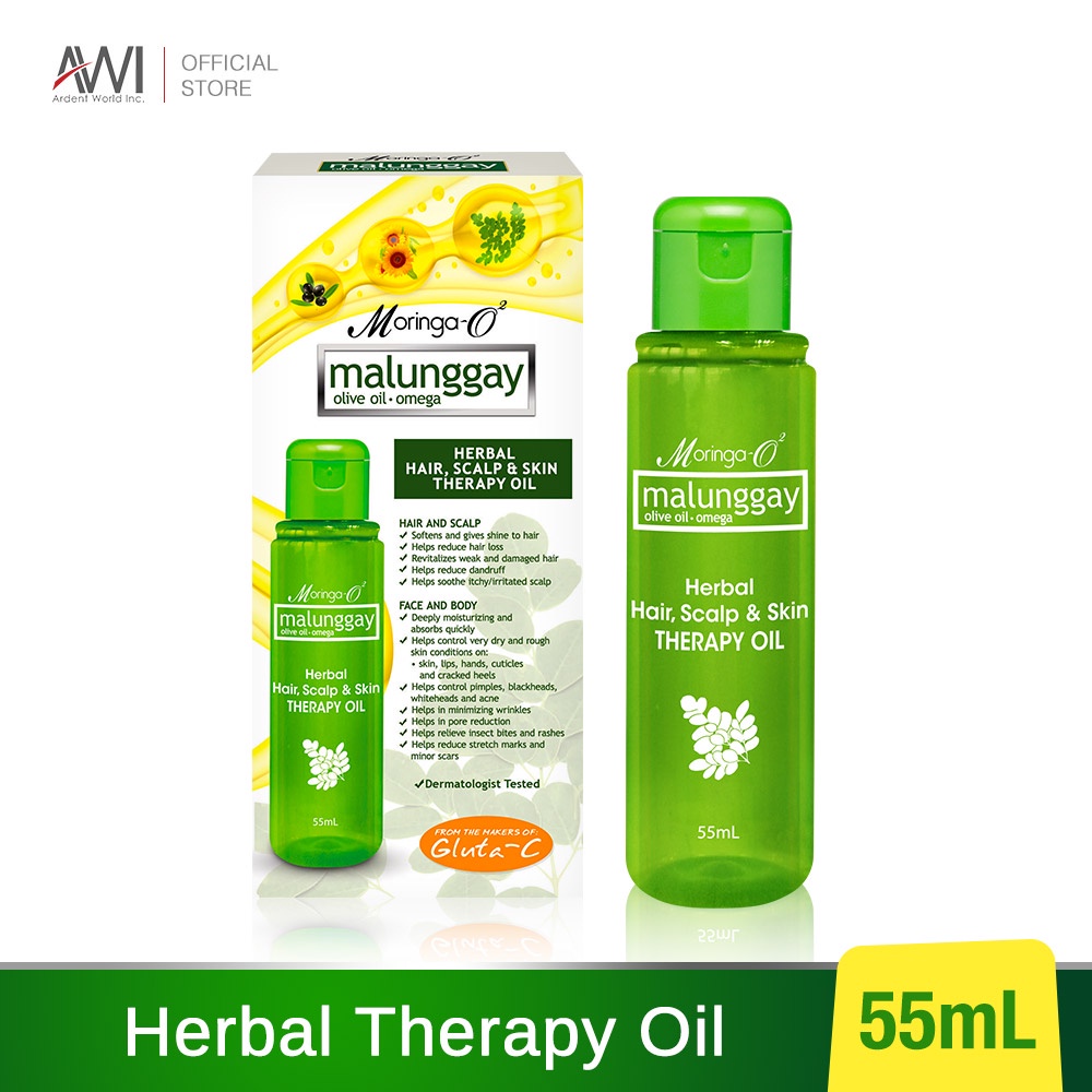 Moringa-O2 Therapy Oil 55mL | Shopee Philippines