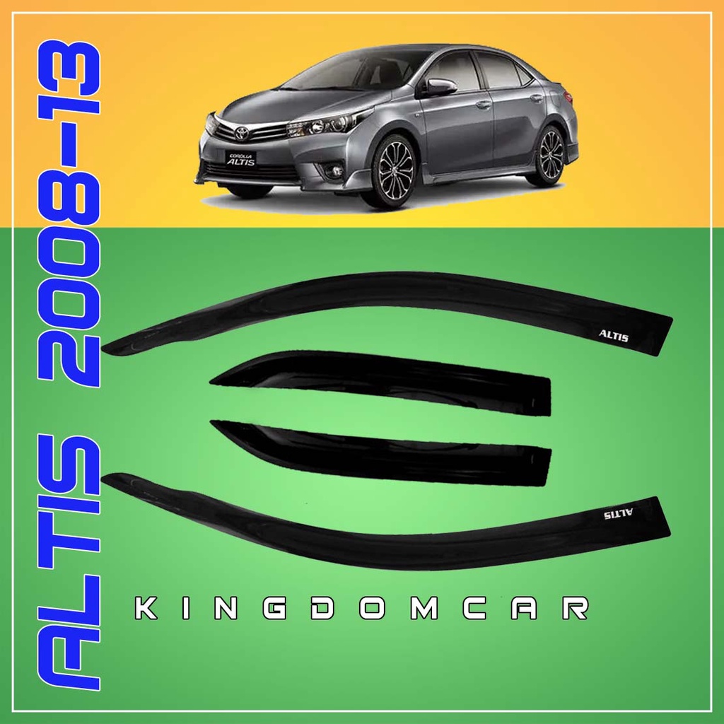 Rain Visor for Toyota Altis 2008 2009 2010 2011 2012 2013 | Shopee ...