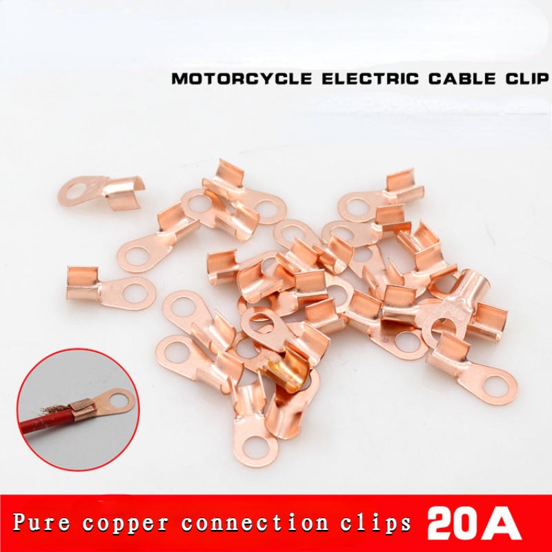 Motorcycle Electric Vehicle Battery Connector Cable Ear Connection Clip ...
