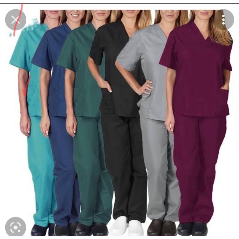 ISHURESHOP' SCRUBSUIT TERNO LOWEST PRICE (TETERON COTTON FABRIC ...