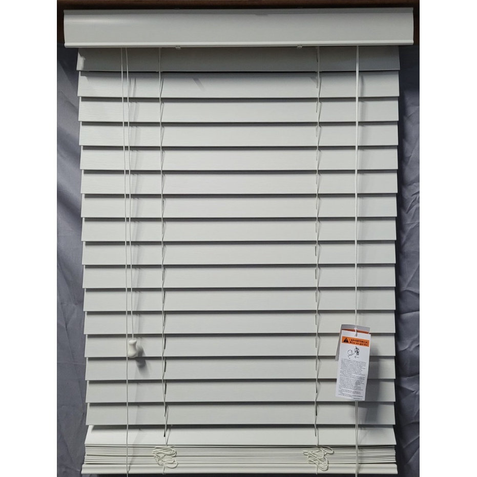 2" Premium Faux Wood Venetian Window Blinds | Shopee Philippines