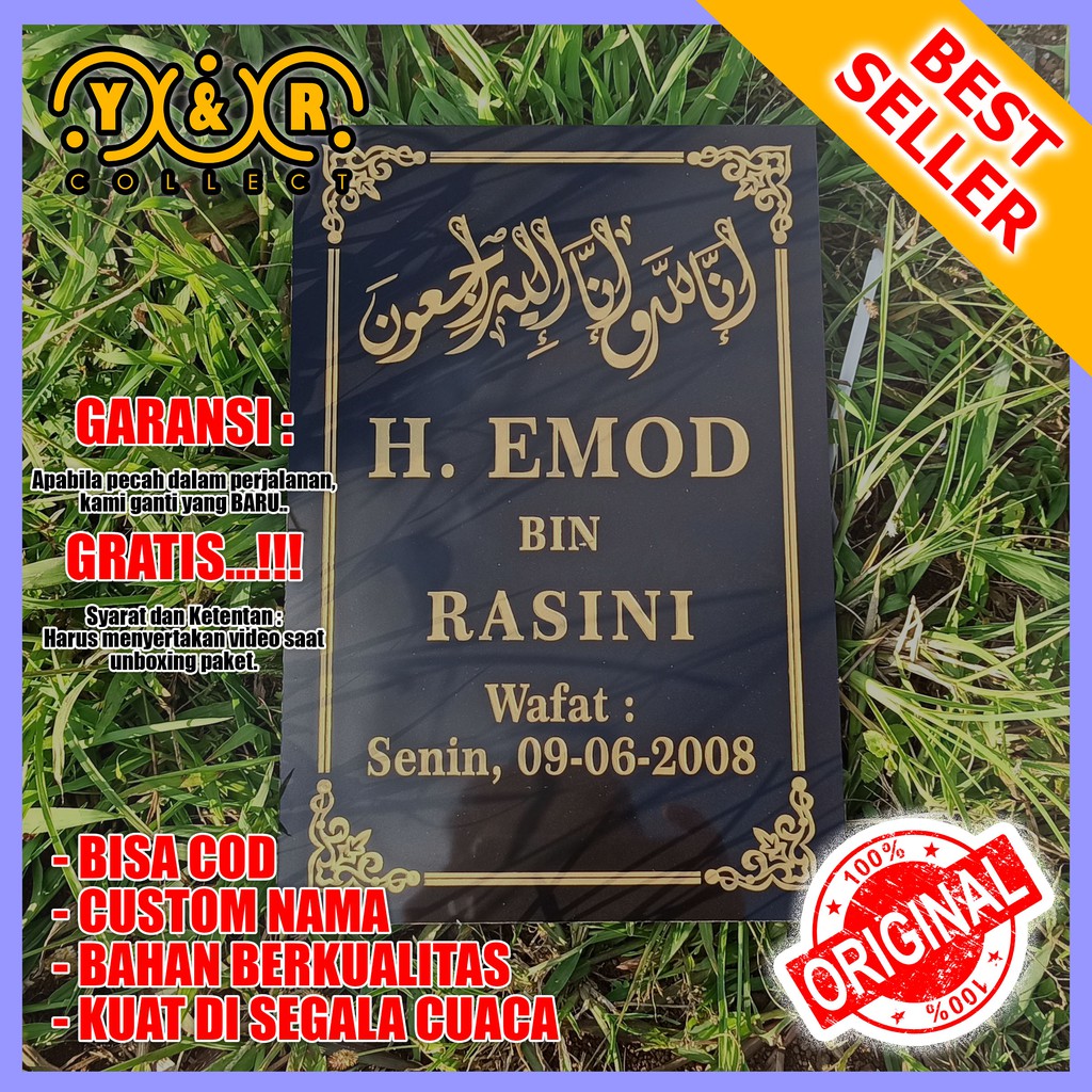 Tombstone Inscription For Gravestone Inscription For Calligraphy Motif ...