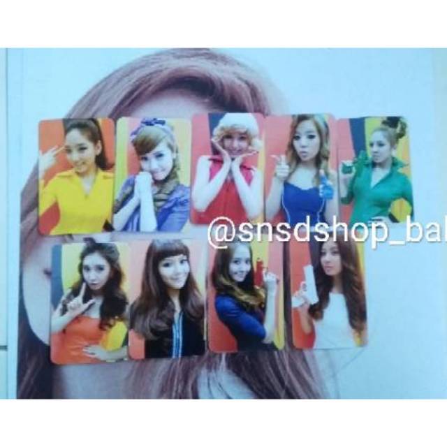 Fanmade Girls Generation Hoot Photocard | Shopee Philippines