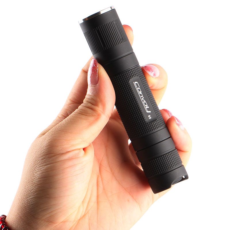 Original Convoy S3 Flashlight 519A LH351D SST40 led 5amps 12 groups EDC LED Flashlight Camping ...