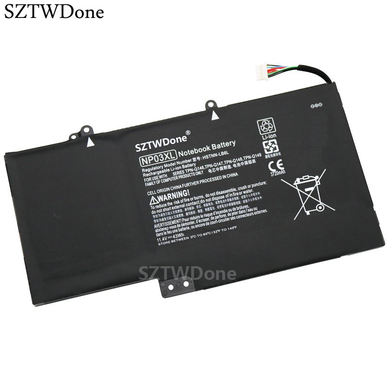 NP03XL for HP Pavilion X360 13-A010DX TPN-Q146 TPN-Q147 TPN-Q148 HSTNN ...