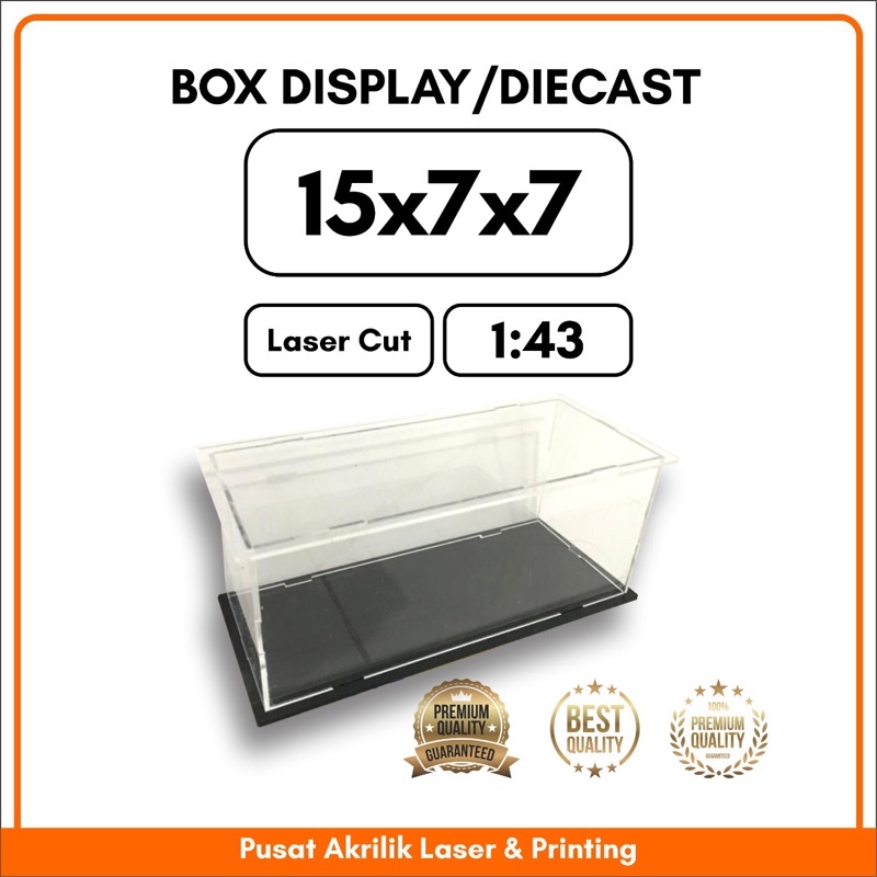 Acrylic Diecast Box 15*7*7 cm ( 1:43 ) | Shopee Philippines