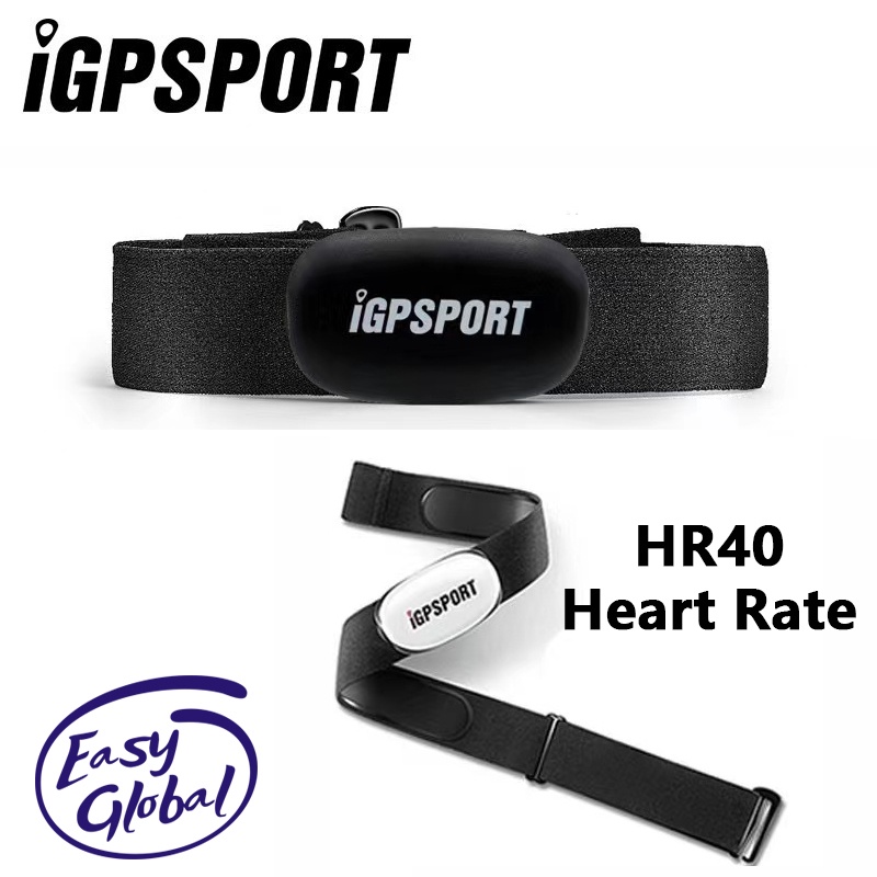 【Ready Stock】IGPSPORT HR40 HR50 Chest Heart Rate Sensor ANT+ Bluetooth ...