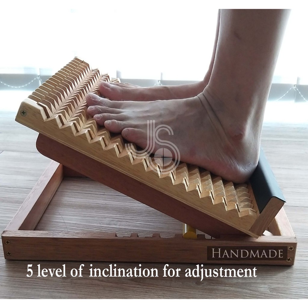 Foot Reflexology Incline Stretching Massage Board Parents Gift Papan ...
