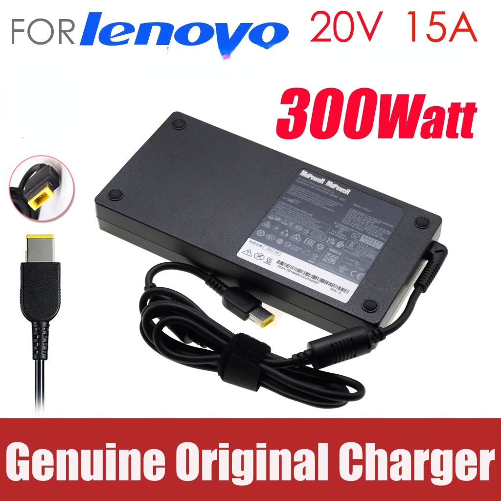 Lenovo 20V 15A 300W Laptop Adapter Charger for Legion 5 pro R9000P ...