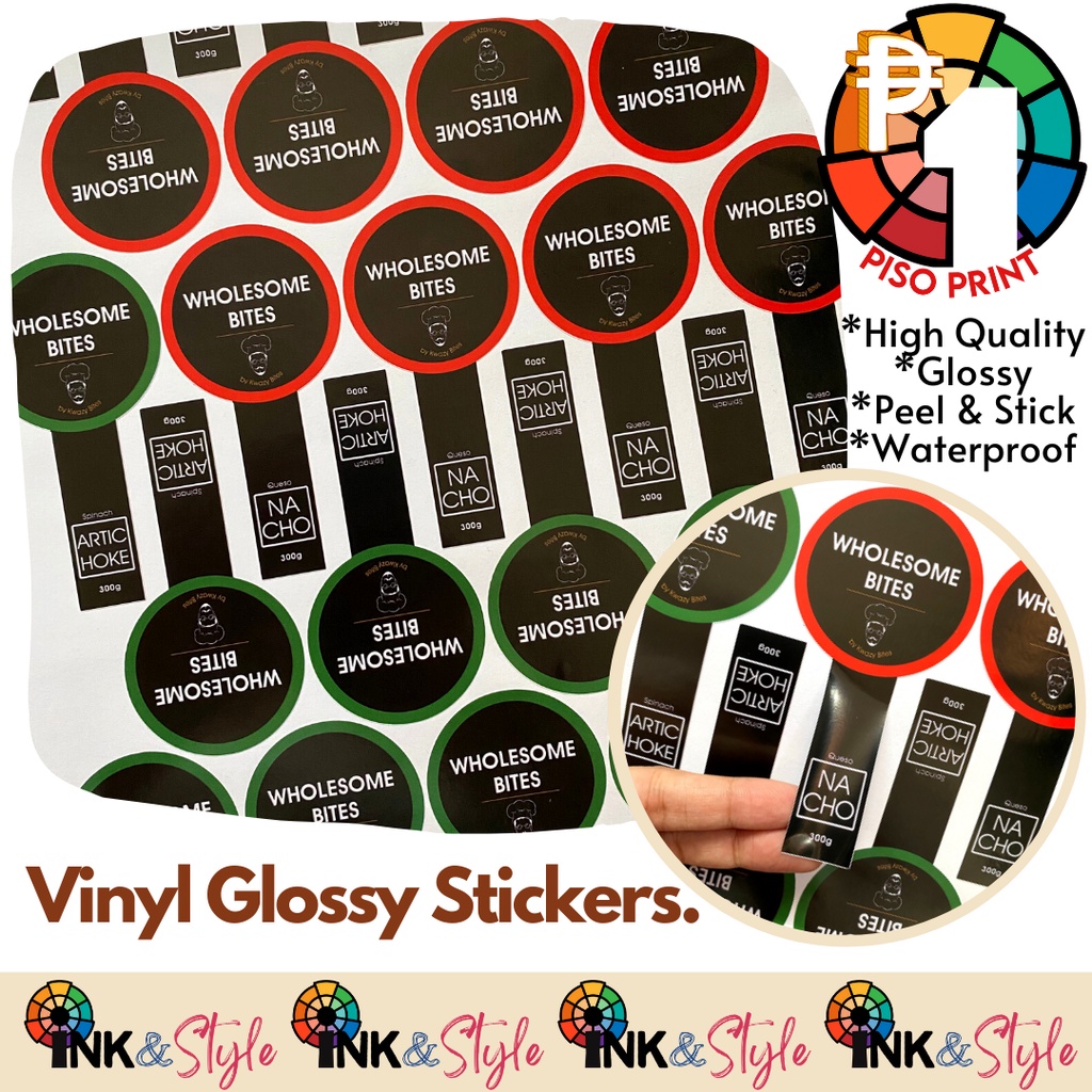 Ink and Style Ph - PISO PRINT 500pcs Per Check Out - Personalized ...