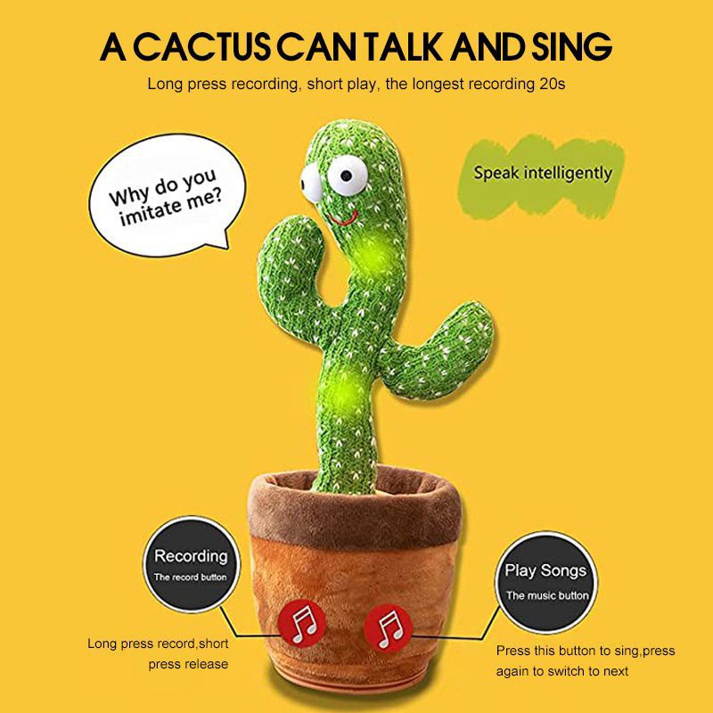 Cactus Dancing (can talk and sing) | Shopee Philippines