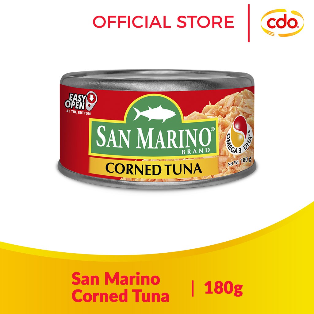SAN MARINO Corned Tuna 180g | Shopee Philippines