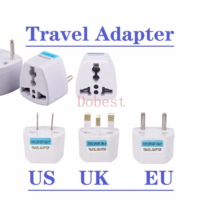 Universal Travel Converter UK US EU Adaptor Plug Socket Overseas ...