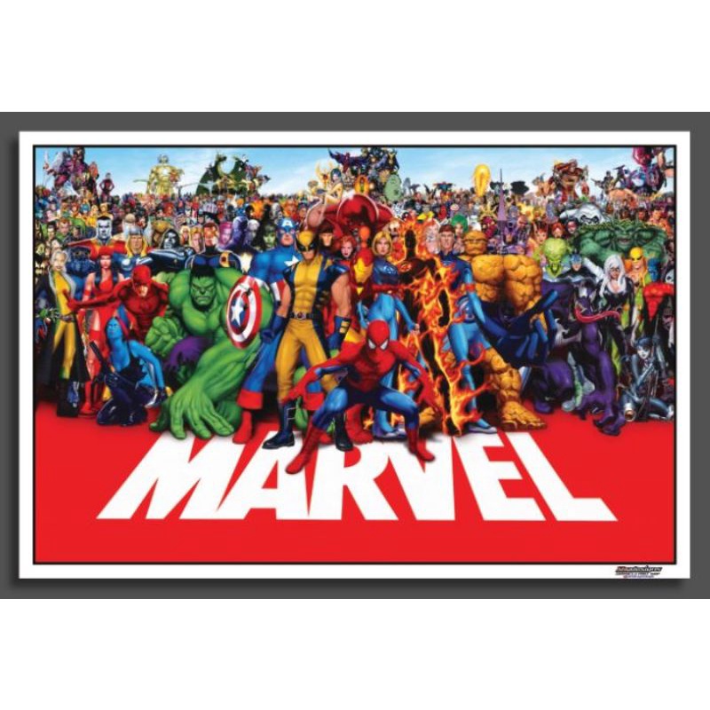 TARPAULIN POSTERS MARVEL 3X2FT | Shopee Philippines