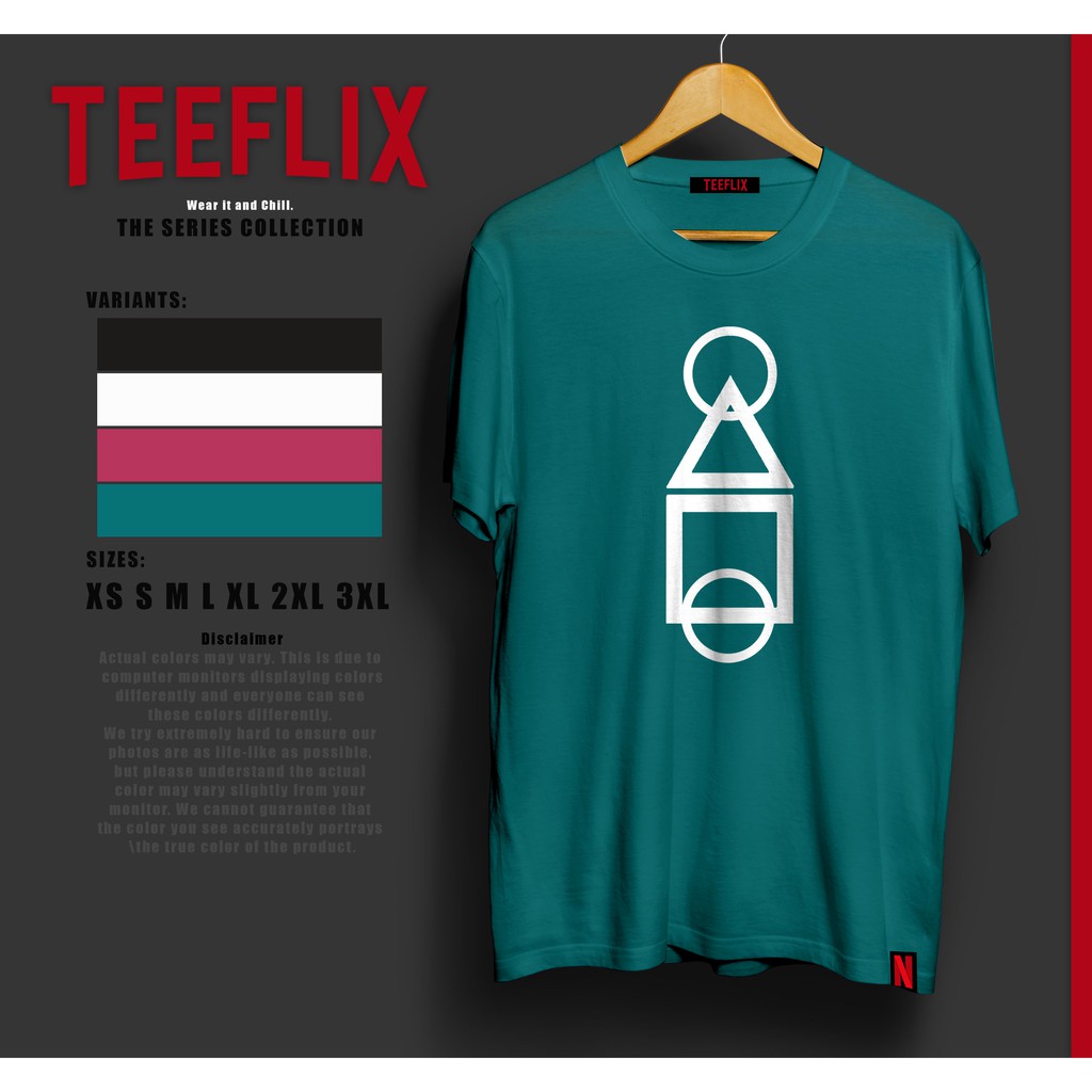 Ztore Teeflix Collection Squid Game (003) | Shopee Philippines