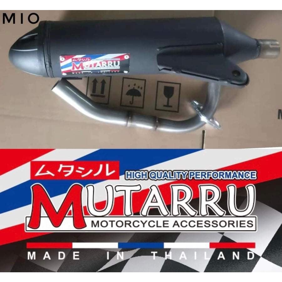 MUTARRU PIPE MIO SPORTY BLACK | Shopee Philippines