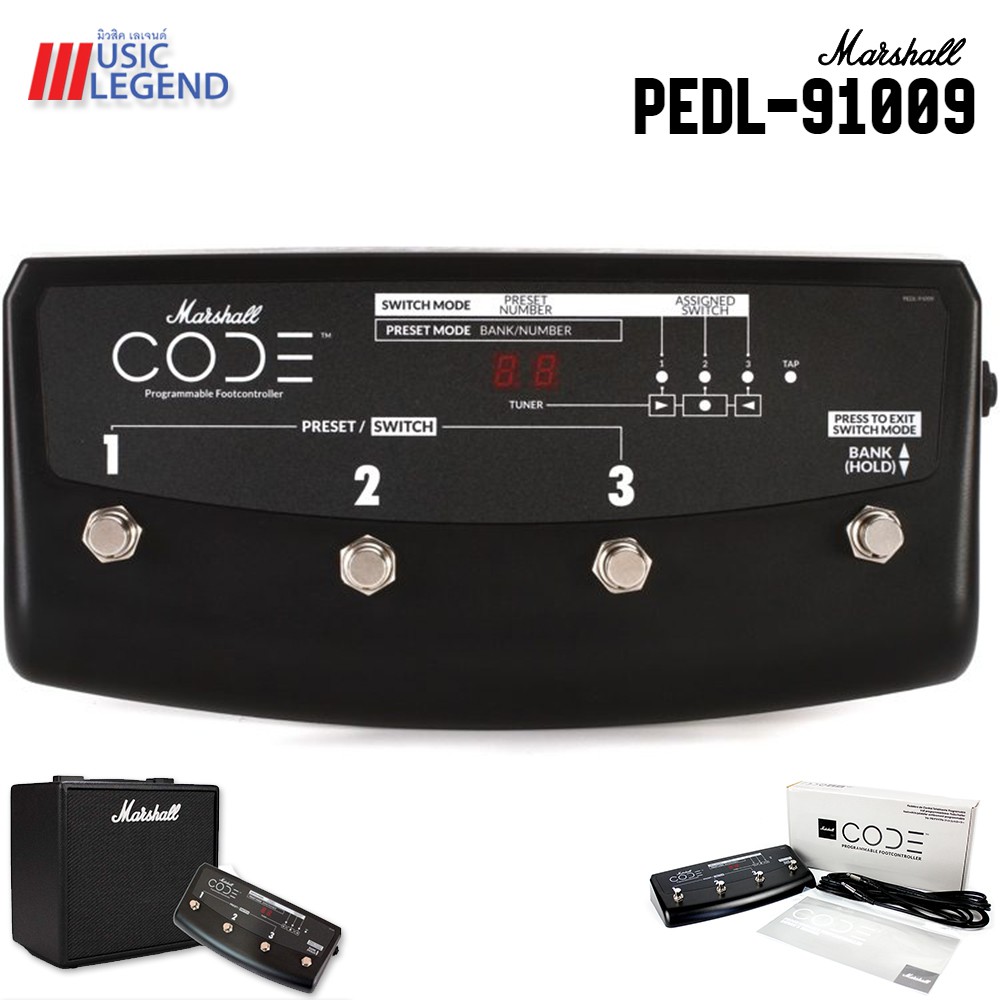 Marshall CODE Footswitch 4 Button Model PEDL-91009 | Shopee Philippines