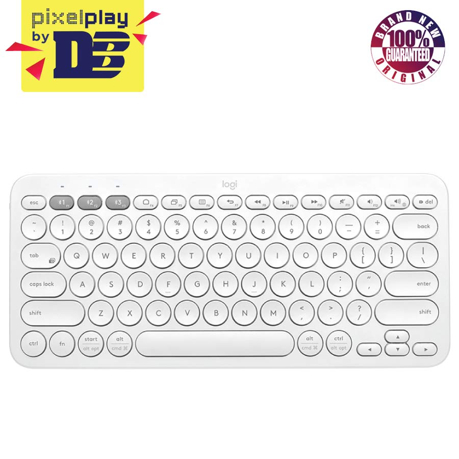 Logitech K380 Multi-Device Bluetooth Keyboard (WHITE) | Shopee Philippines