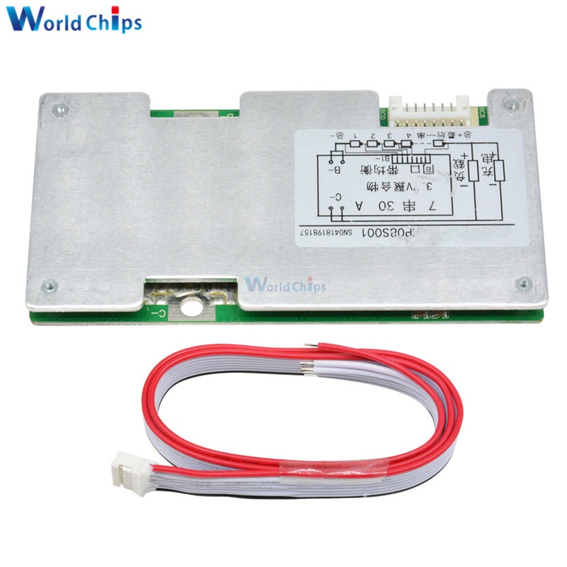 7S 24V 30A 40A 60A Lithium Battery Protection Board Inverter High ...