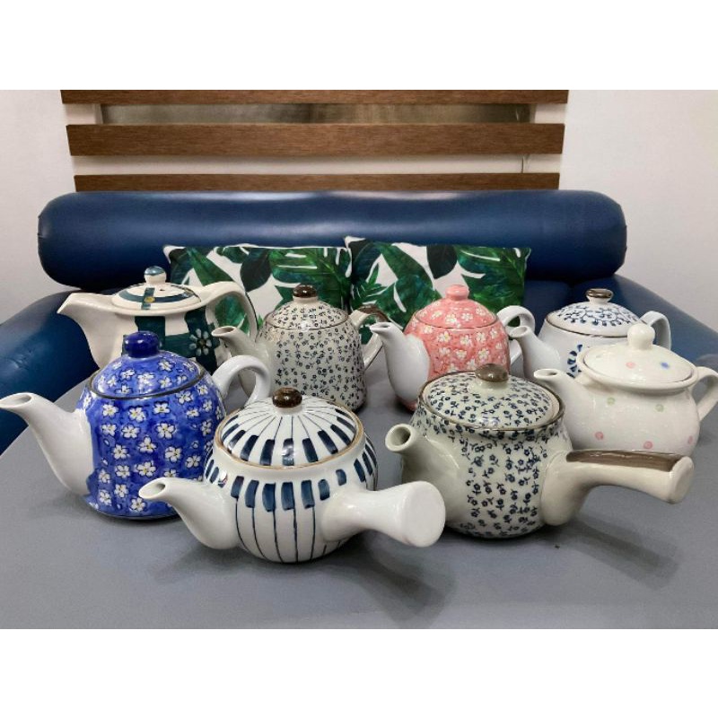 Sakura Ceramic Tea Pot With & W/o Strainer | Shopee Philippines