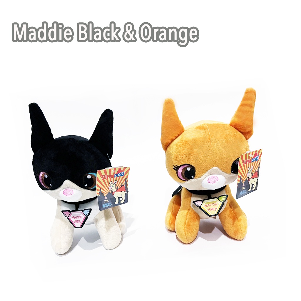 Super Dogs Maddie Black & Orange Doll 8 Inches | Shopee Philippines